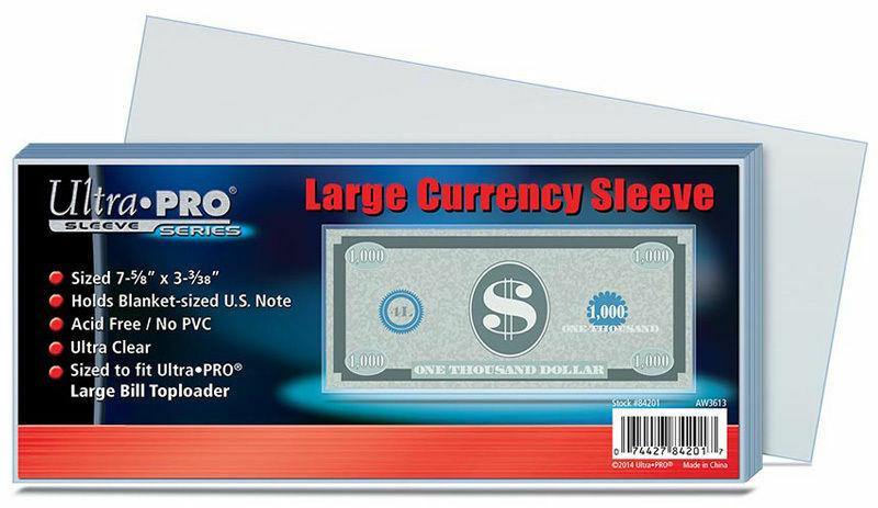 Banknote Sleeves – Loose Change Coins