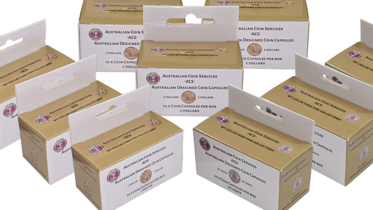 Coin Capsules and Cases – Loose Change Coins