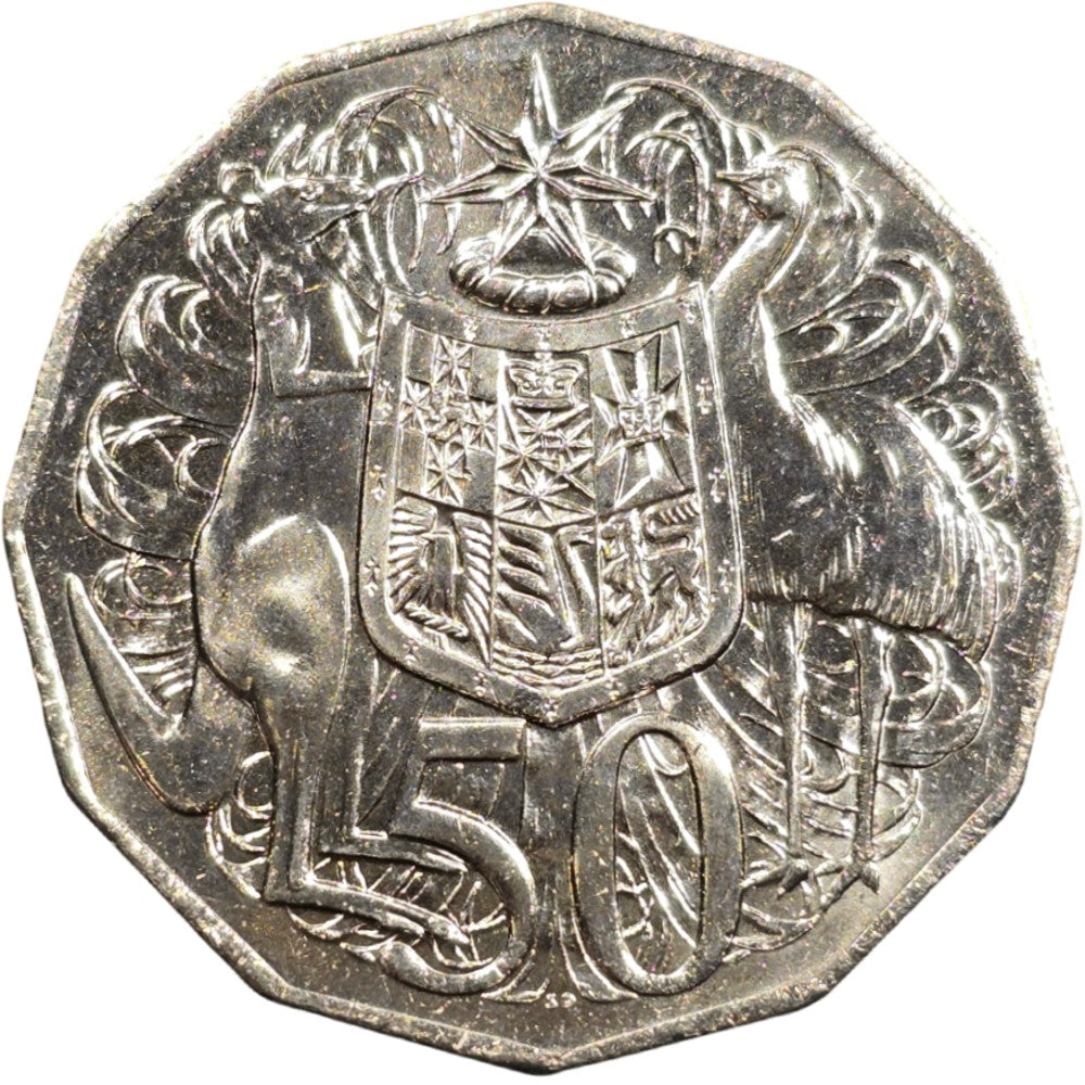 2016 50c coin - 50th Anniversary of Decimal Currency - Uncirculated ...