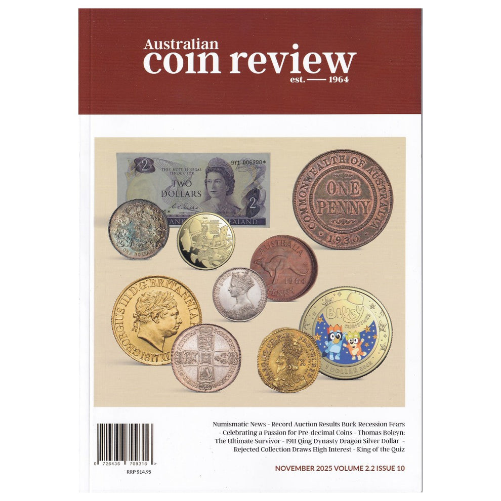 November 2025 – Australian Coin Review Magazine – Loose Change Coins