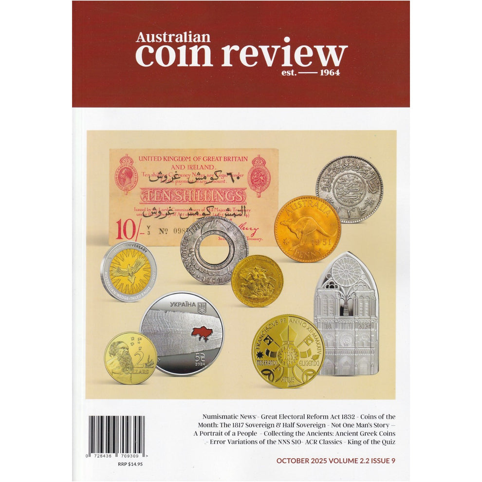 October 2025 – Australian Coin Review Magazine – Loose Change Coins